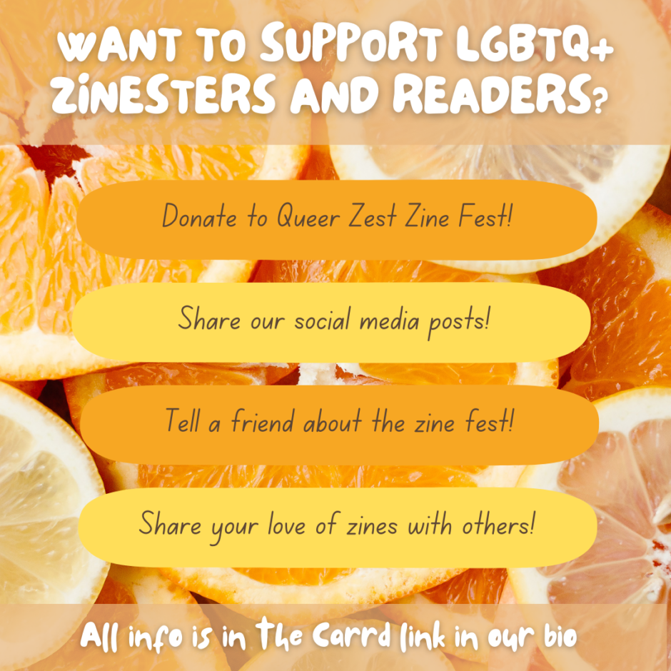 Media Kit – Queer Zest Zine Fest